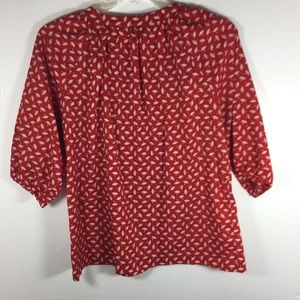 lady manhatten | Tops | Lady Manhattan Vintage Red Blouse 2 | Poshmark
